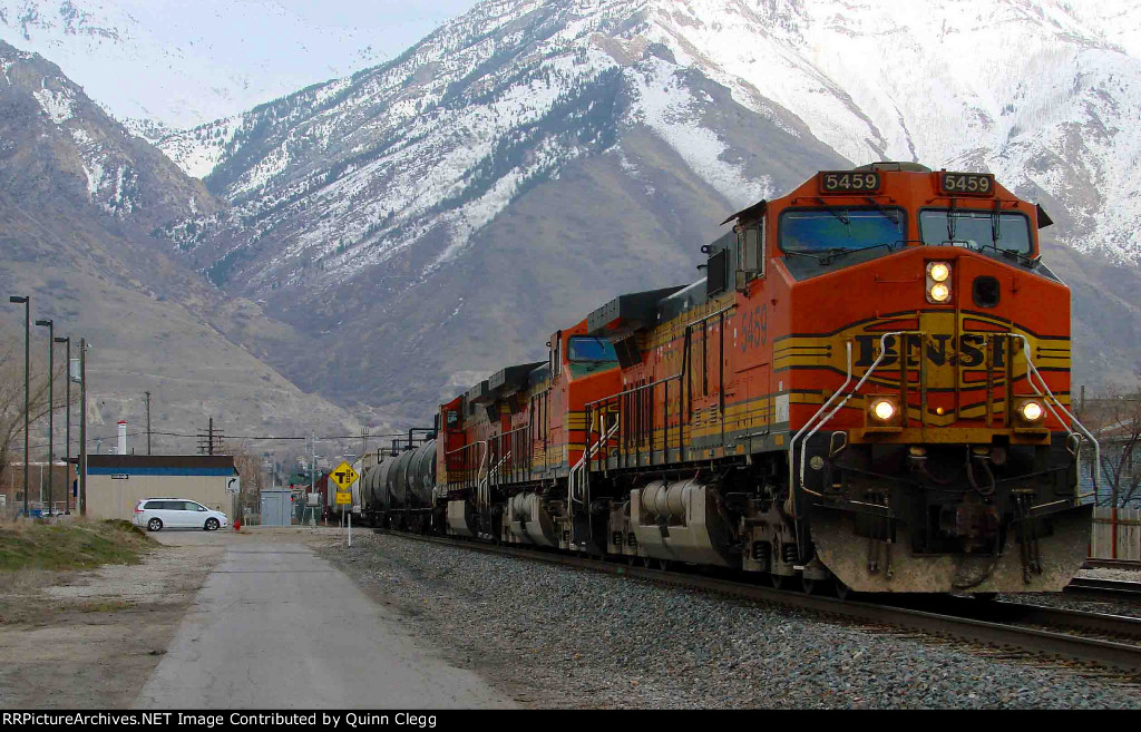 BNSF's PROVO-STOCKTON MANIFEST.